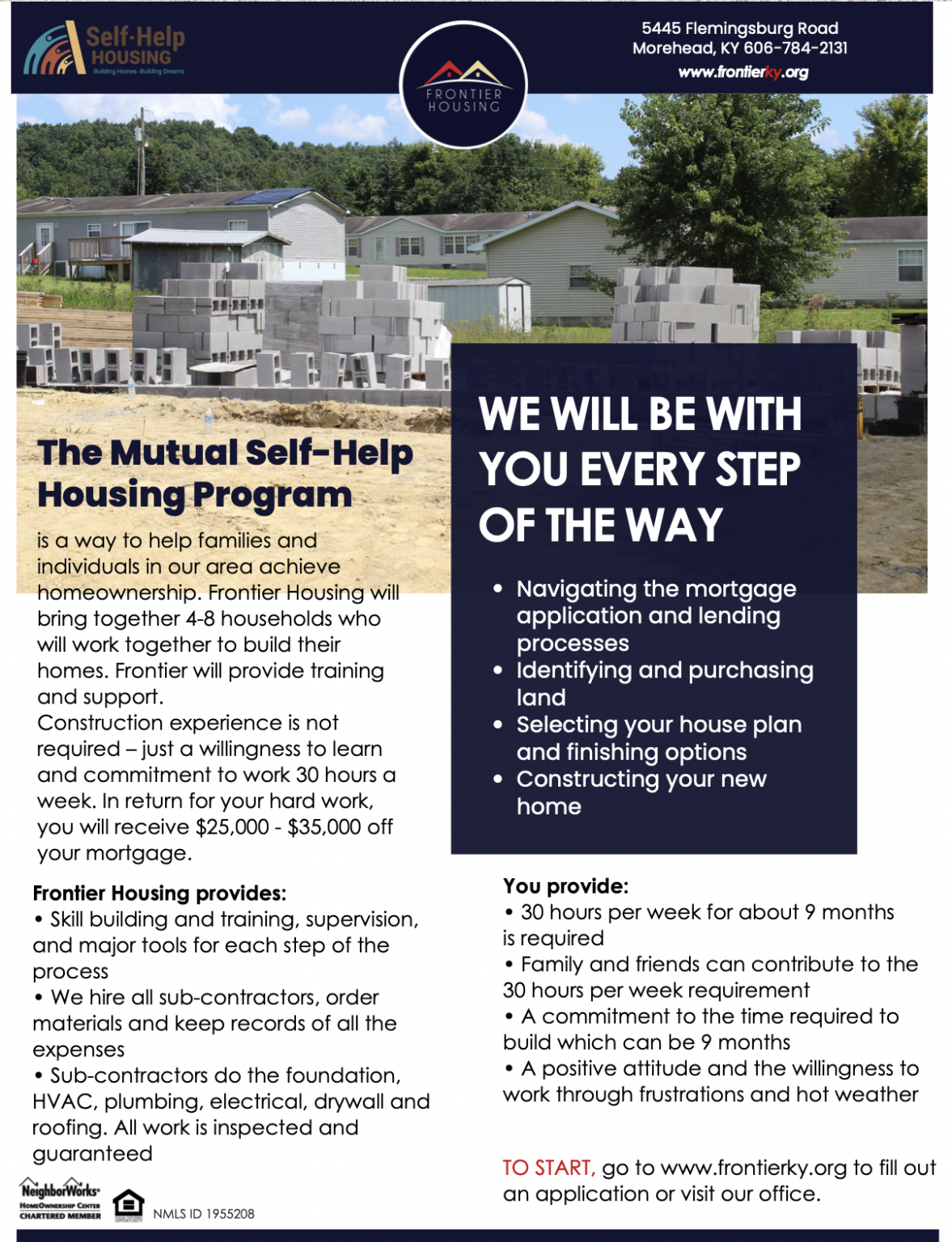 Frontier Housing’s Mutual Self-Help - Frontier Housing